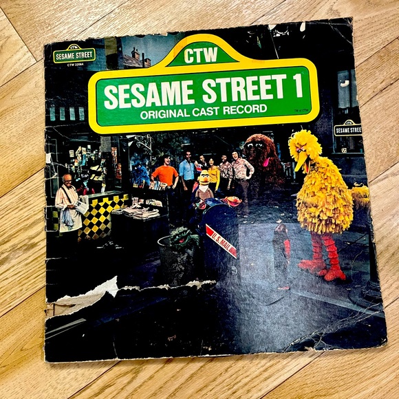 Media | Rare Sesame Street 1 Original Cast Vinyl | Poshmark